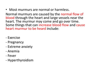 Heart Murmur | PPTX