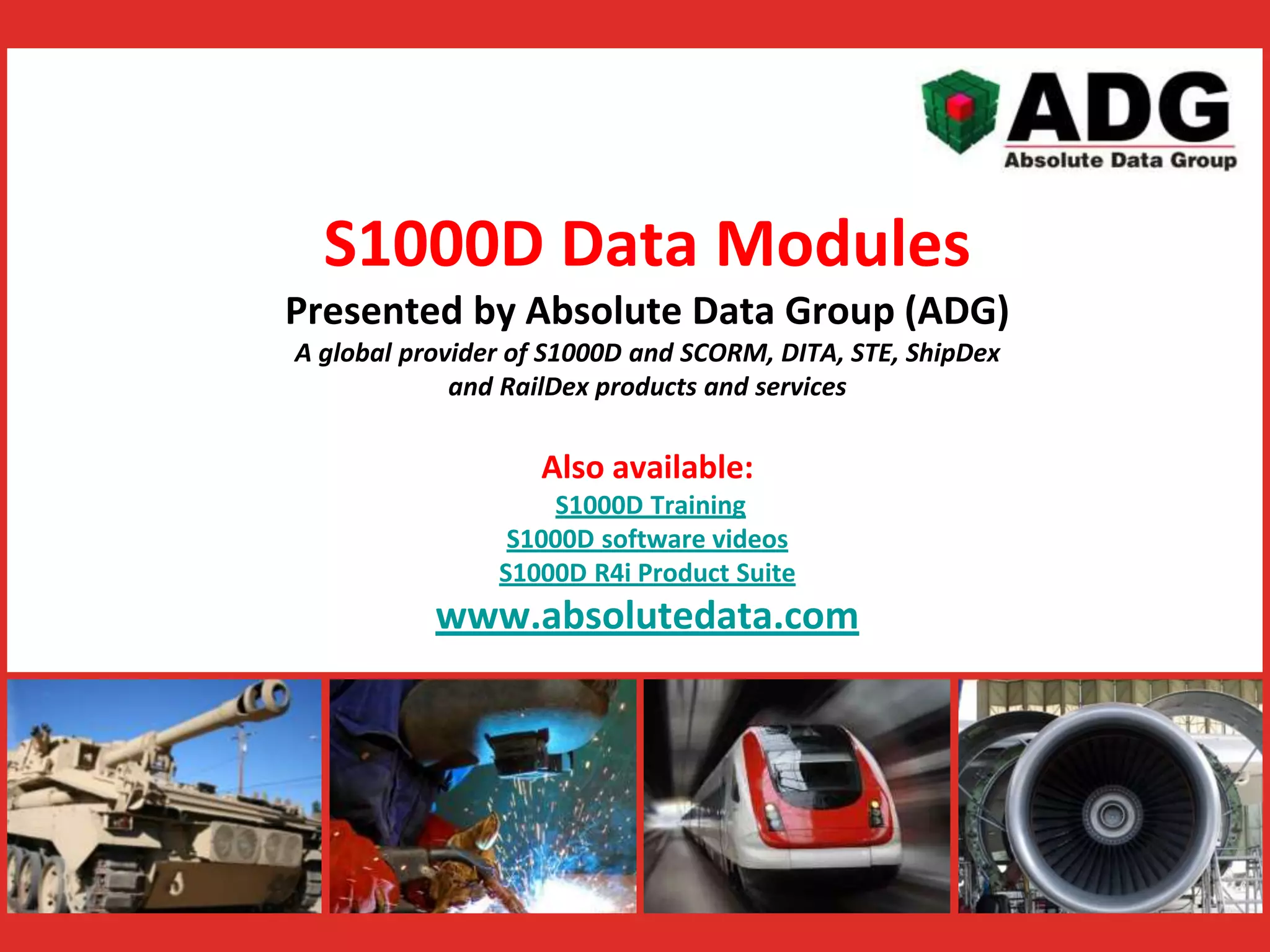 s1000d Data Modules | PPTX