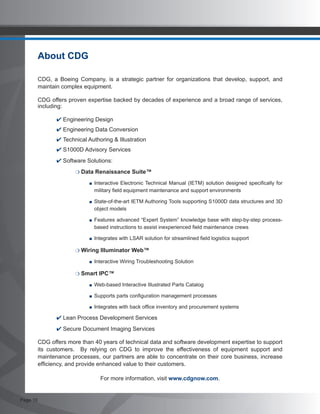S1000D - An Overview | PDF
