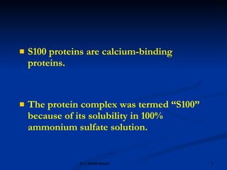 S100 proteins & skin | PPT