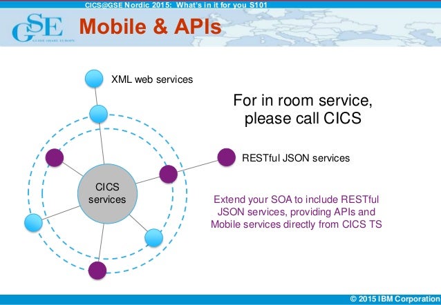 S101 cics what's in it for you