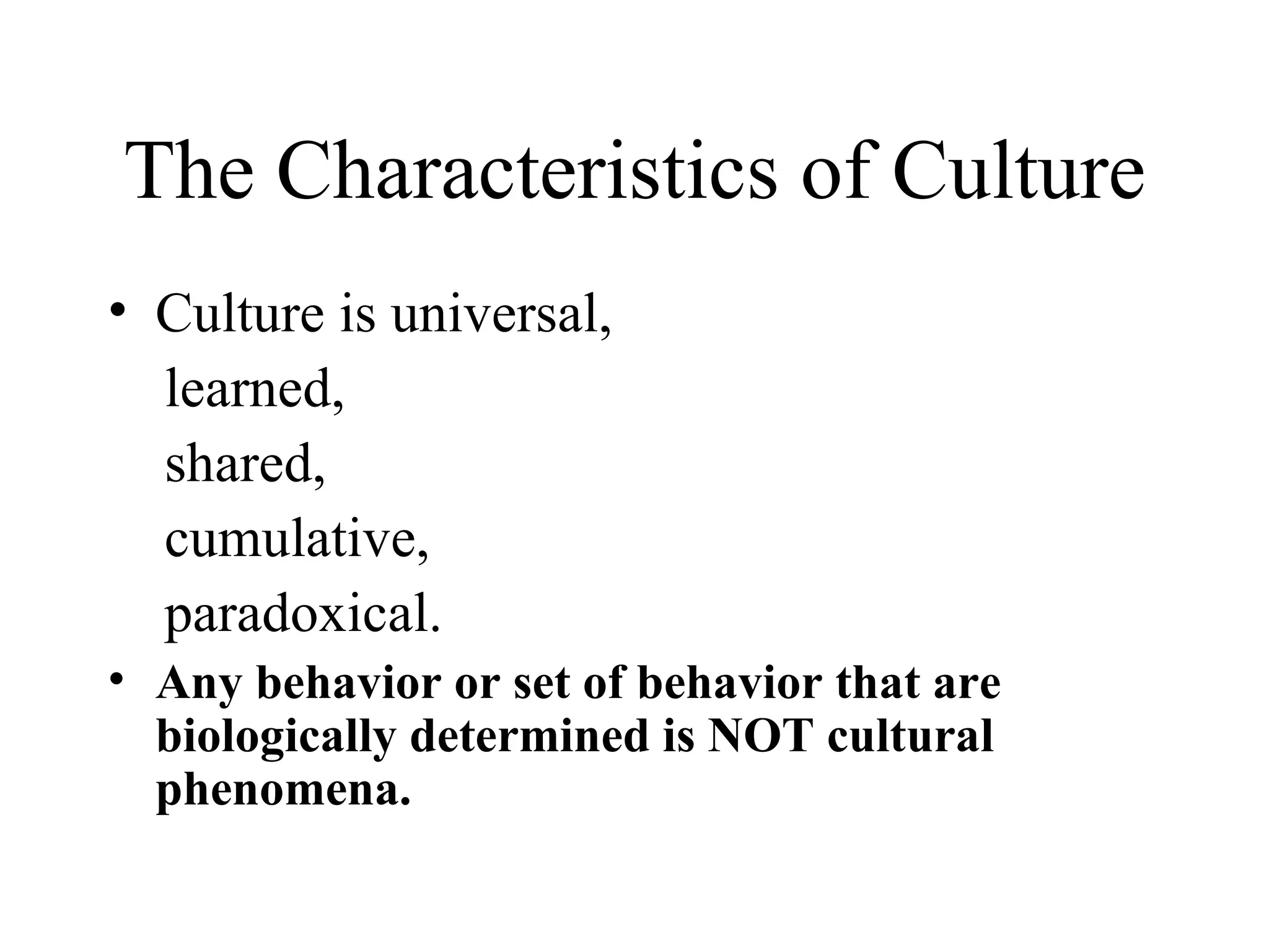 Culture | PPT