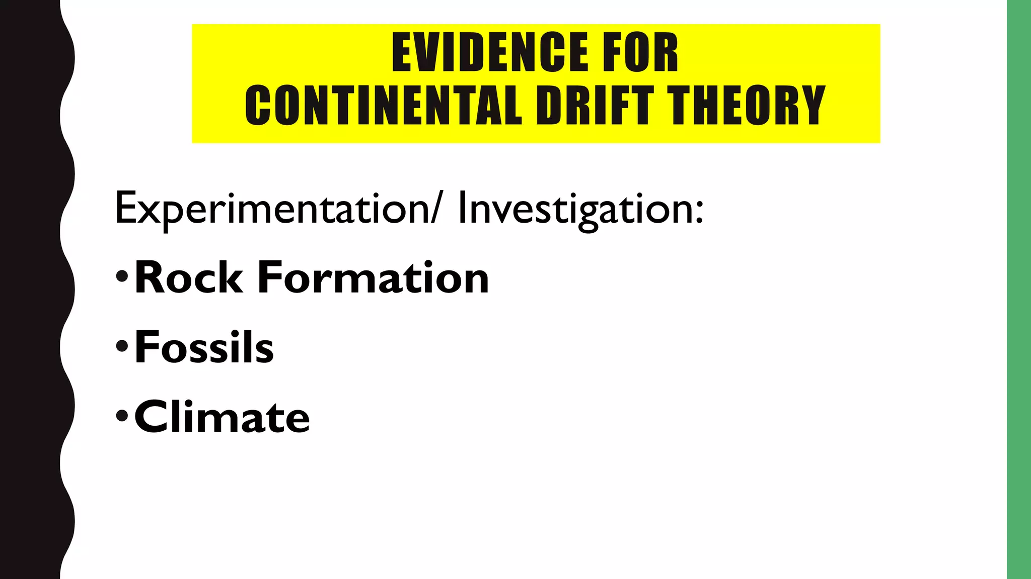 SCIENCE Grade 10: Continental Drift Theory | PDF