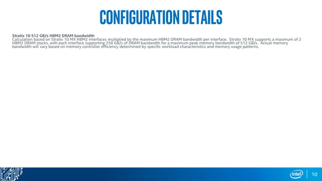 High Memory Bandwidth Demo @ One Intel Station | PPT