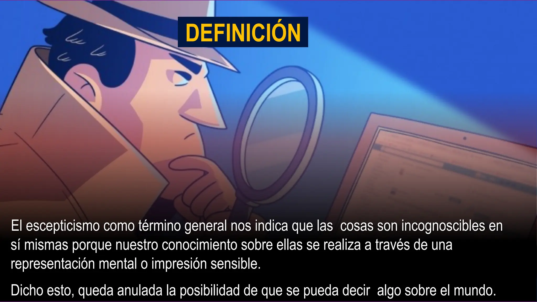 ESCEPTISISMO FILOSOFICO DEFINICION Y ARGUMENTOS | PDF