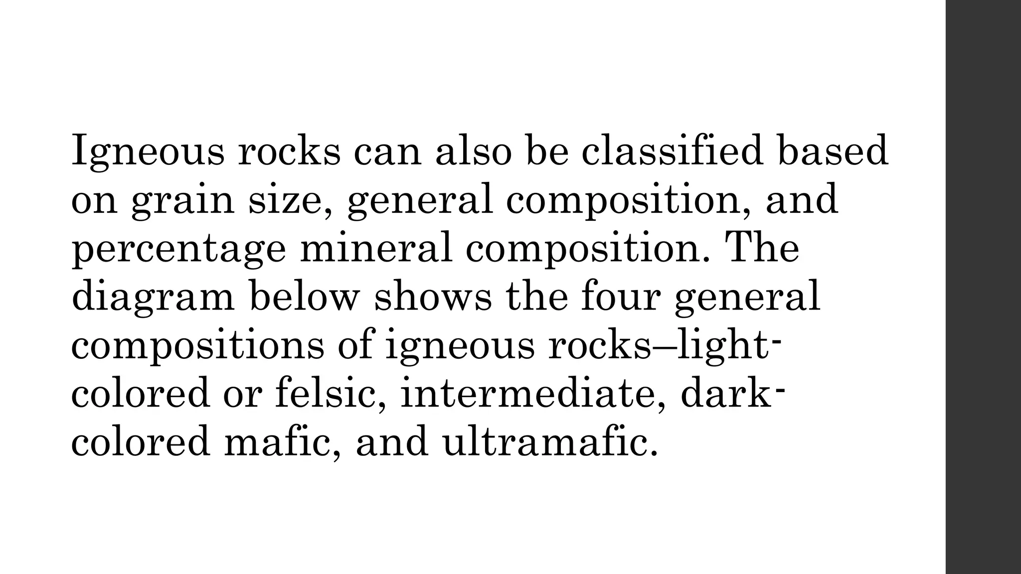 CLASSIFICATION OF ROCKS | PPTX