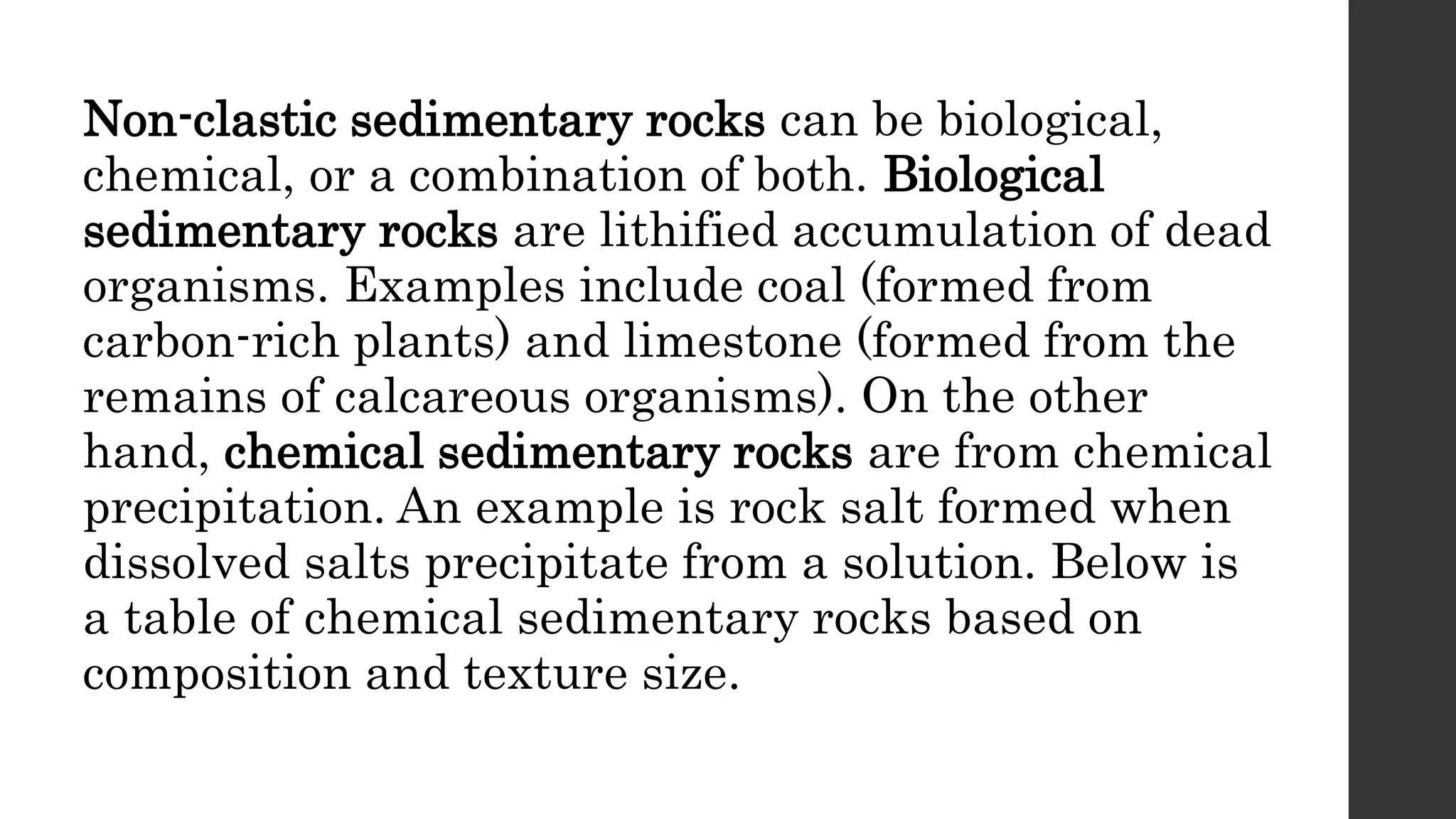 CLASSIFICATION OF ROCKS | PPTX