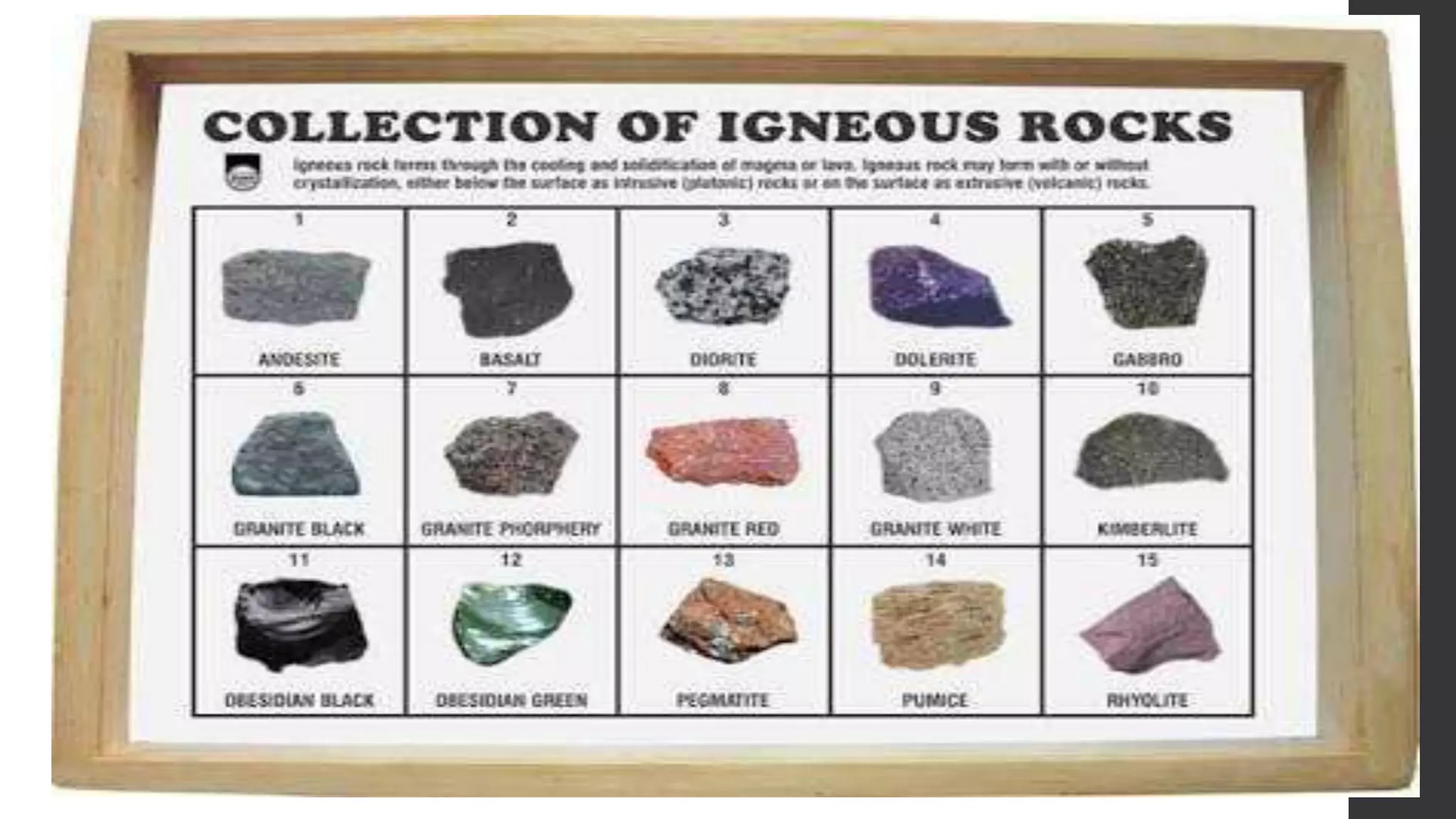 CLASSIFICATION OF ROCKS | PPTX