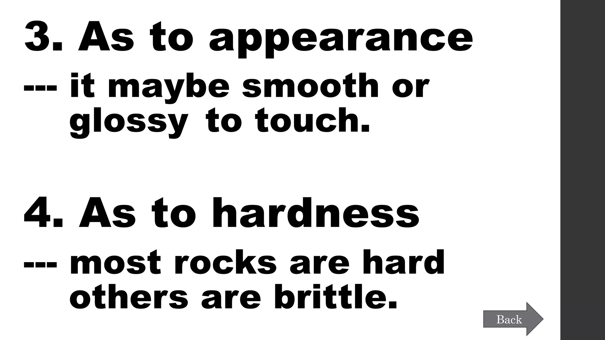 CLASSIFICATION OF ROCKS | PPTX
