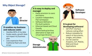 IBM Cloud Object Storage: How it works and typical use cases | PDF