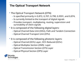 Network Performance of OTN DWDM system.ppt