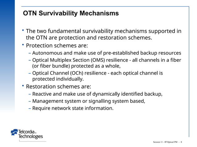 Network Performance of OTN DWDM system.ppt
