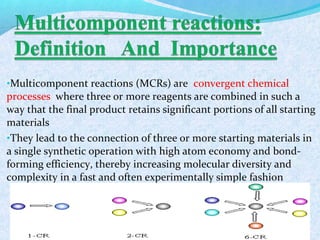 multicomponent raction | PPT