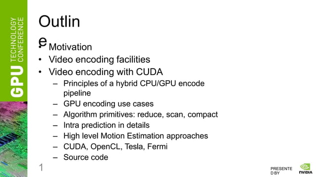 S12075-GPU-Accelerated-Video-Encoding.pptx | Video Software | Computer ...