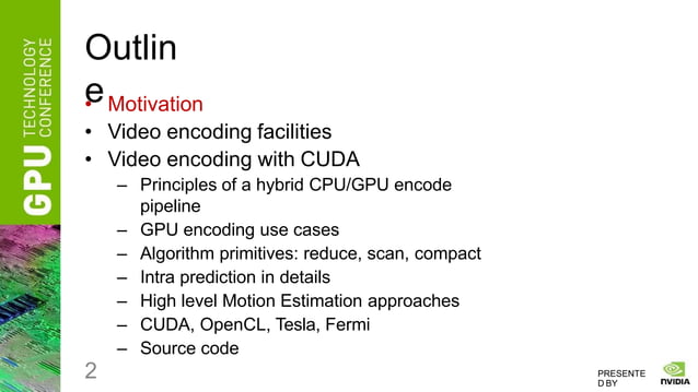 S12075-GPU-Accelerated-Video-Encoding.pptx | Video Software | Computer ...
