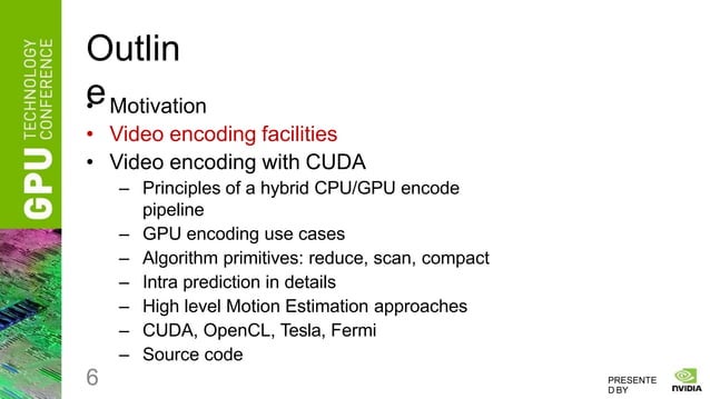 S12075-GPU-Accelerated-Video-Encoding.pptx | Video Software | Computer ...