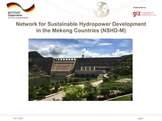 2016 GMekong Forum - S13 - intro to NSHD-M | PPT | Free Download