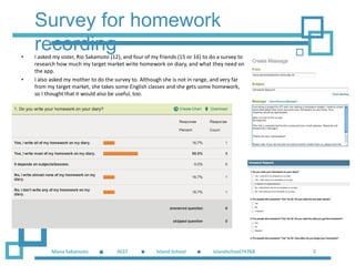 Homework Recorder Project | PPT