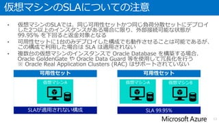 S13 Oracle Database を Microsoft Azure 上で運用する為に～基本事項とベストプラクティス | PDF | Cloud Computing | Internet