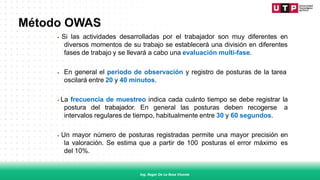 Método de Evaluación de Riesgo Ergonómico RULA y OWAS | PDF