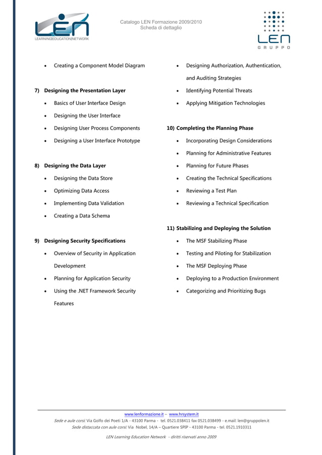 MS VISUAL STUDIO 2003 - Analyzing requirements and defining .net solution architectures - Scheda ...