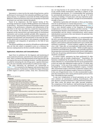 Respiratory function test | PDF