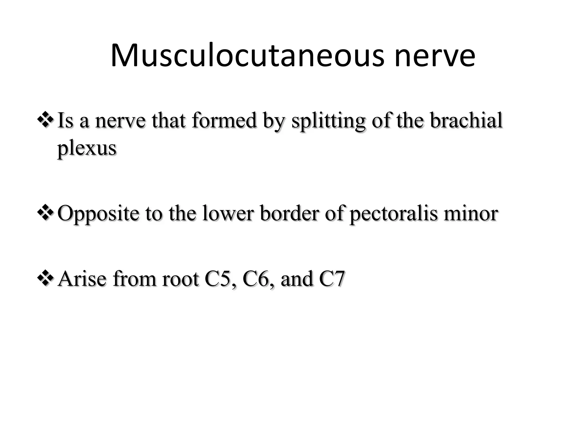 Peripheral nerve of the upper limb | PPTX