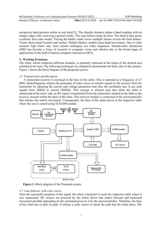 Social Service Robot using Gesture recognition technique | PDF