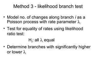 Testing for heterogeneity in rates of morphological evolution: discrete ...