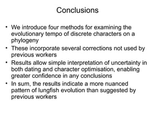 Testing for heterogeneity in rates of morphological evolution: discrete ...