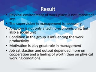 hawthorne effect | PPT