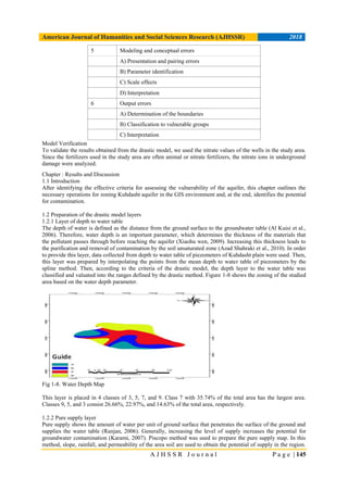 Monitoring Kuhdasht Plain Aquifer Using the Drastic Model (Water ...