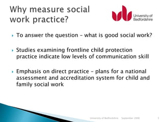 What is effective communication in child protection social work ...