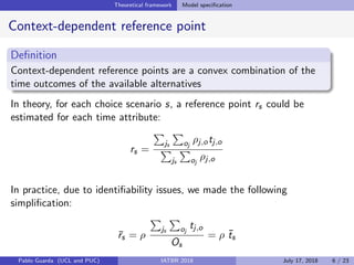 A prospect theory model of route choice with context dependent ...