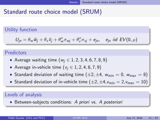 A prospect theory model of route choice with context dependent ...
