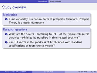 A prospect theory model of route choice with context dependent ...