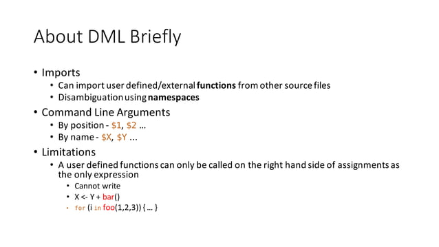 S1 DML Syntax and Invocation | PPT