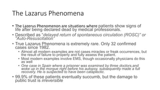 Dealing with the Dead | PPT