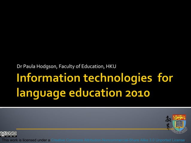 Technological Pedagogical Content Knowledge for language education: an ...