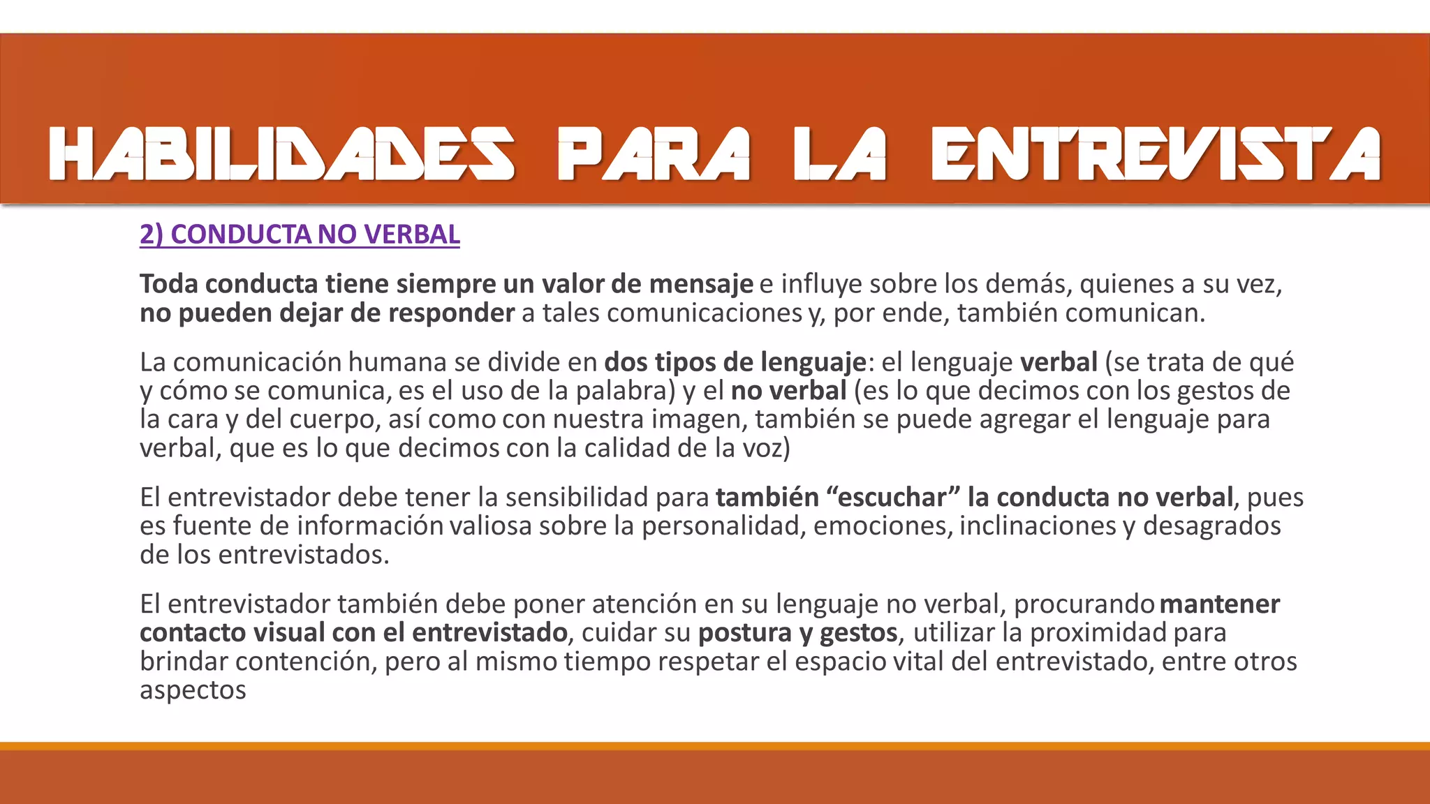elementos de la entrevista | PPT