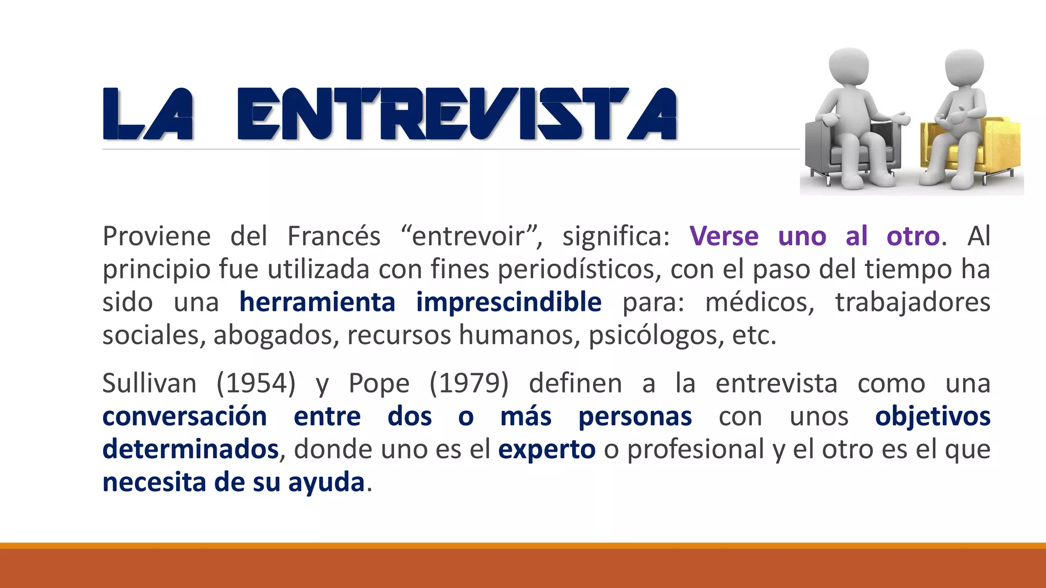 elementos de la entrevista | PPT