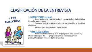 elementos de la entrevista | PDF