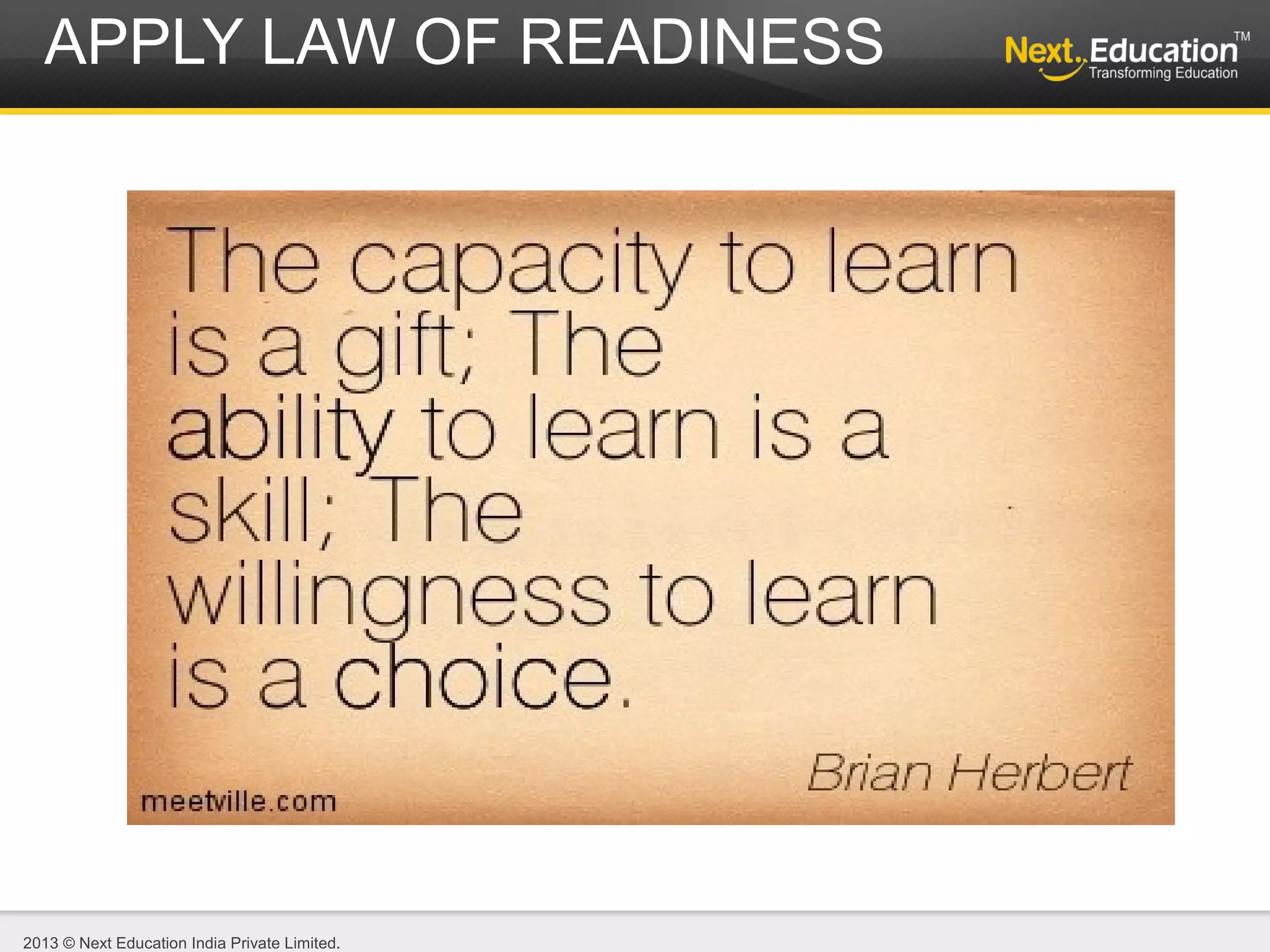Make Students Learn Better | ODP