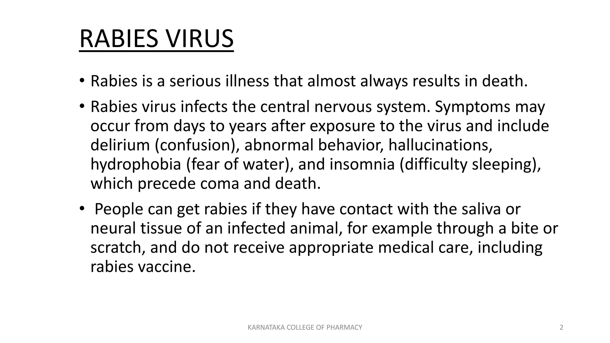 APA-RABIES VACCINES pharmceutical analysis m.pharm advanced ...