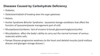S1 KAVANA BB FA- CARBOHYDRATES.pptx food analysis | PPTX