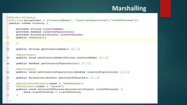 Java architecture for xml binding | PPT