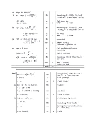 Statistics 1 Normal Distribution Questions and Answers .pdf
