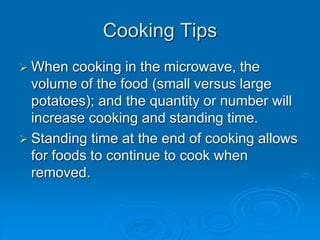 S1O2MicrowaveCookingWorkingPrinciple3.ppt