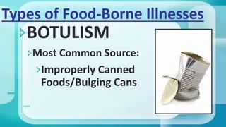 Food-Borne Illness and Food Safety | PDF
