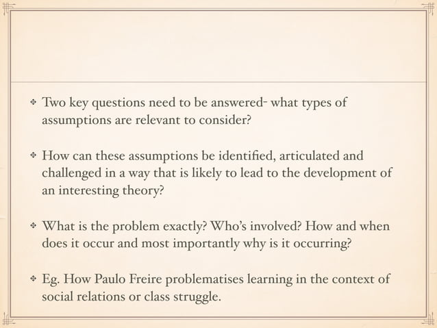 Social Research: Problematisation/Problem Formulation | PPT
